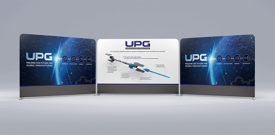 UPG Exhibition Display - Teamworks